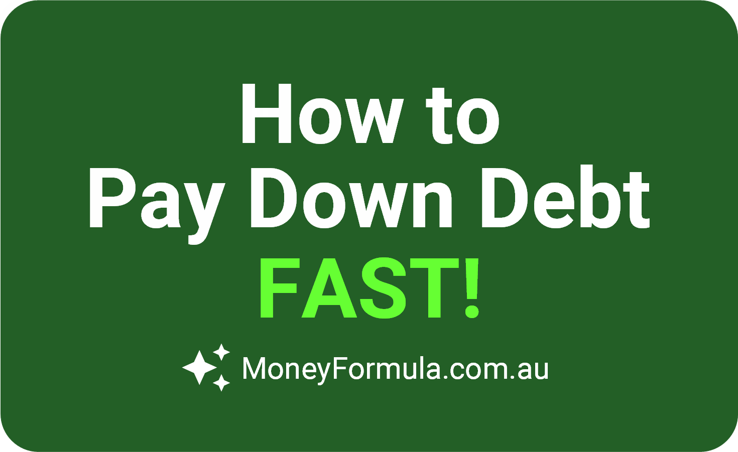 Learn How to Pay Off Debt Fast and Get Back on Top